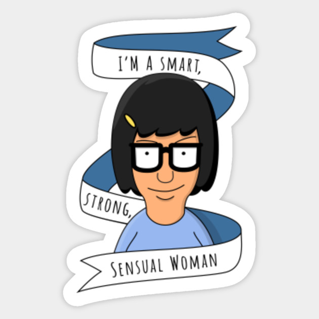 Tina From Bobs Burgers Tina Bobs Burgers Sticker Teepublic